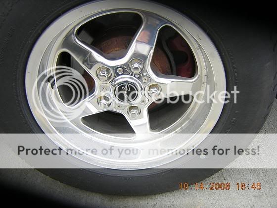 Greg Weld Rear 15x8 5.5bs Racelite 5 spoke rims w/tires` | LS1GTO Forums