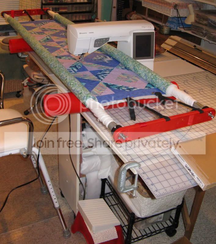 As requested: Flynn Multi Frame setup: quilting — LiveJournal