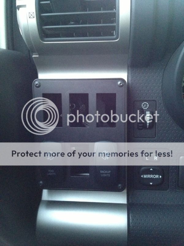 OTRATTW Switches in Factory Switch Panel Install | Toyota FJ Cruiser Forum