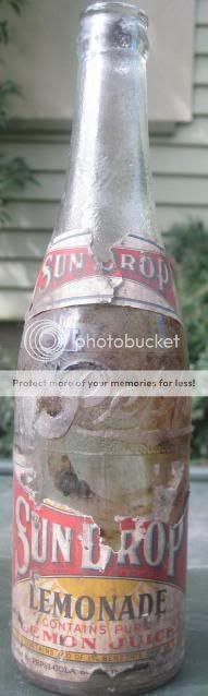 SunDrop Golden Girl Cola | Antique Bottles, Glass, Jars Online Community