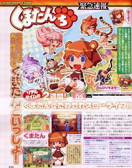 Kumatanchi para Nintendo DS anunciado | Pixelorama Games