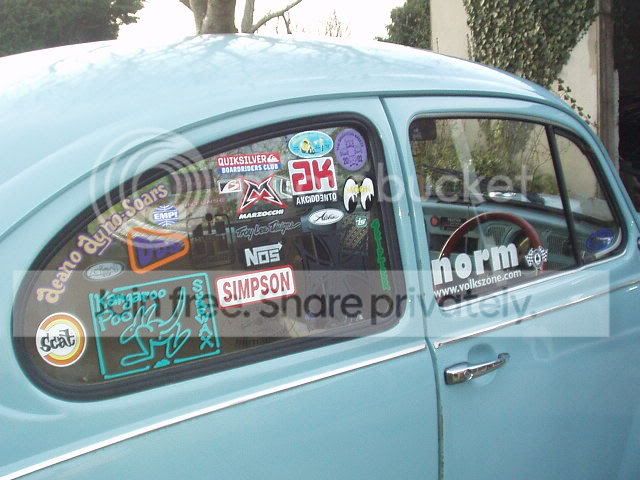 window stickers | Retro Rides