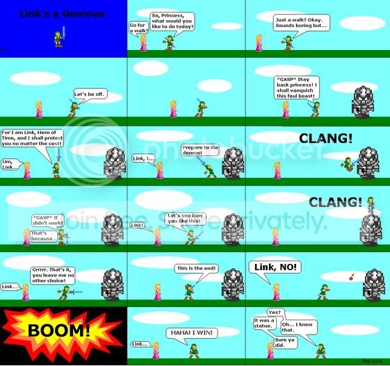 My random Zelda sprite comics - Creative Corner - Zelda Universe Forums