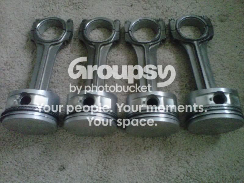 FS: big turbo parts, pauter rods. forged pistons, girdle, front mount ...