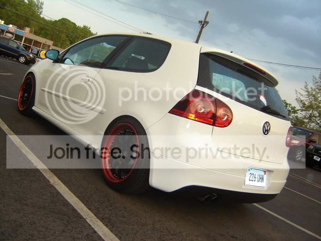 FS: Sanded & Painted Candy White GTI Rear lower Bumper $250 | VW Vortex ...